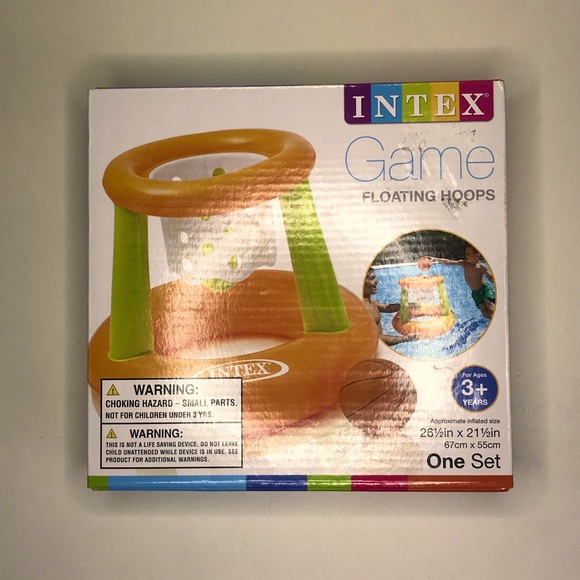 Intex | Toys | Intex Inflatable Floating Hoops Game Float | Poshmark